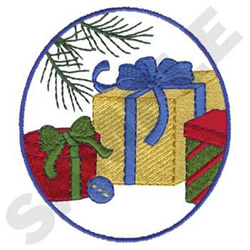 Christmas Presents Embroidery Design | EmbroideryDesigns.com