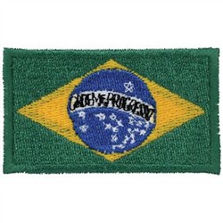 Flag Of Brazil Embroidery Design | EmbroideryDesigns.com