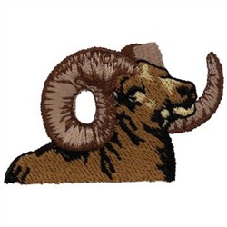 Ram Embroidery Design | EmbroideryDesigns.com