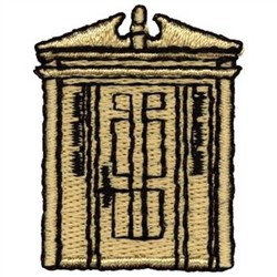Decorative Door Embroidery Design | EmbroideryDesigns.com