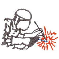 Welder Embroidery Design | EmbroideryDesigns.com