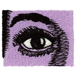 Eye Embroidery Design | EmbroideryDesigns.com