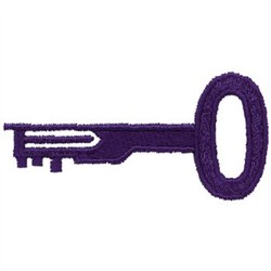 Skeleton Key Embroidery Design | EmbroideryDesigns.com