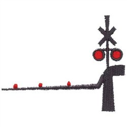 Crossing Gates Embroidery Design | EmbroideryDesigns.com