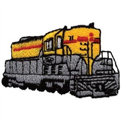 Train Engine Embroidery Design | EmbroideryDesigns.com