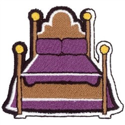 Bed Embroidery Design | EmbroideryDesigns.com