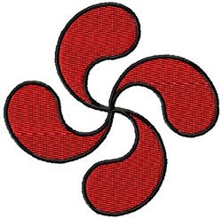 Basque Cross Embroidery Design | EmbroideryDesigns.com