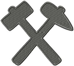 Hammers Embroidery Design | EmbroideryDesigns.com
