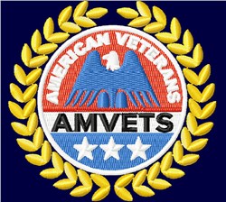 American Veterans Seal Embroidery Design | EmbroideryDesigns.com