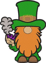Leprechaun Embroidery Design | EmbroideryDesigns.com
