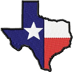 Texas Star Embroidery Design | EmbroideryDesigns.com
