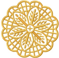 Pizzelle Embroidery Design | EmbroideryDesigns.com