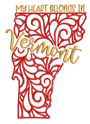 Vermont Embroidery Design | EmbroideryDesigns.com