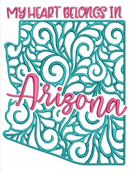 Arizona Embroidery Design | EmbroideryDesigns.com