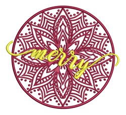 Merry Embroidery Design | EmbroideryDesigns.com