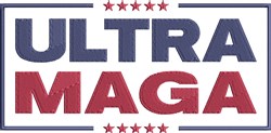 Ultra Maga Embroidery Design | EmbroideryDesigns.com