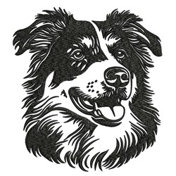 AUSTRALIAN SHEPHERD Embroidery Design | EmbroideryDesigns.com