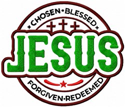 Jesus Embroidery Design | EmbroideryDesigns.com