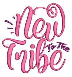 New To The Tribe Embroidery Design | EmbroideryDesigns.com