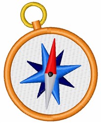 Compass Embroidery Design | EmbroideryDesigns.com