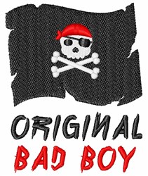Bad Boy Embroidery Design | EmbroideryDesigns.com