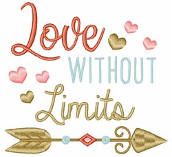 Love Without Limits Embroidery Design | EmbroideryDesigns.com