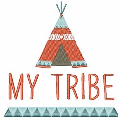 My Tribe Embroidery Design | EmbroideryDesigns.com
