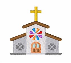 Church Embroidery Design | EmbroideryDesigns.com