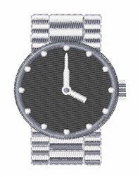 Wrist Watch Embroidery Design | EmbroideryDesigns.com