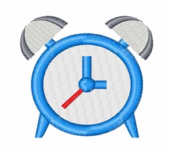 Alarm Clock Embroidery Design | EmbroideryDesigns.com