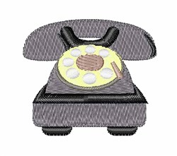 Telephone Embroidery Design | EmbroideryDesigns.com