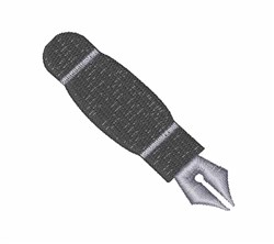Fountain Pen Embroidery Design | EmbroideryDesigns.com