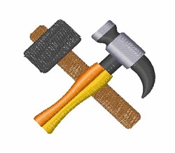 Hammers Embroidery Design | EmbroideryDesigns.com