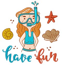 Have Fun Embroidery Design | EmbroideryDesigns.com