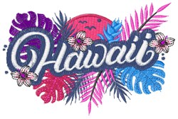Hawaii Embroidery Design | EmbroideryDesigns.com