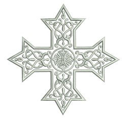 Decorative Cross Embroidery Design | EmbroideryDesigns.com