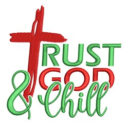 Trust God Embroidery Design | EmbroideryDesigns.com