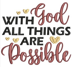 With God Embroidery Design | EmbroideryDesigns.com