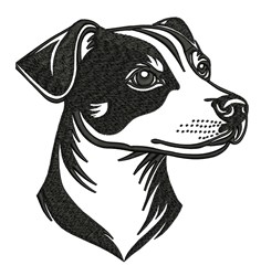 JACK RUSSELL TERRIER Embroidery Design | EmbroideryDesigns.com