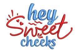 Sweet Cheeks Embroidery Design | EmbroideryDesigns.com