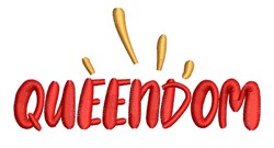 Queendom Embroidery Design | EmbroideryDesigns.com