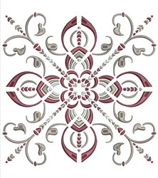 Fancy Block Embroidery Design | EmbroideryDesigns.com