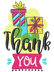 Thank You! Embroidery Design | EmbroideryDesigns.com