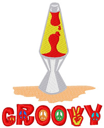 Groovy Embroidery Design | EmbroideryDesigns.com