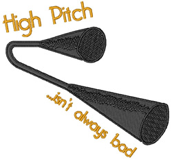 Free High Pitch Embroidery Design | EmbroideryDesigns.com