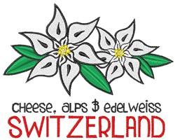 Switzerland Embroidery Design | EmbroideryDesigns.com