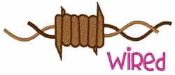 Wired Embroidery Design | EmbroideryDesigns.com