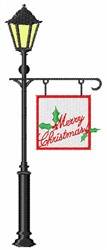 Street Lamp Embroidery Design | EmbroideryDesigns.com