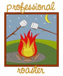 Professional Roaster Embroidery Design | EmbroideryDesigns.com