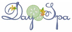 Day Spa Embroidery Design | EmbroideryDesigns.com